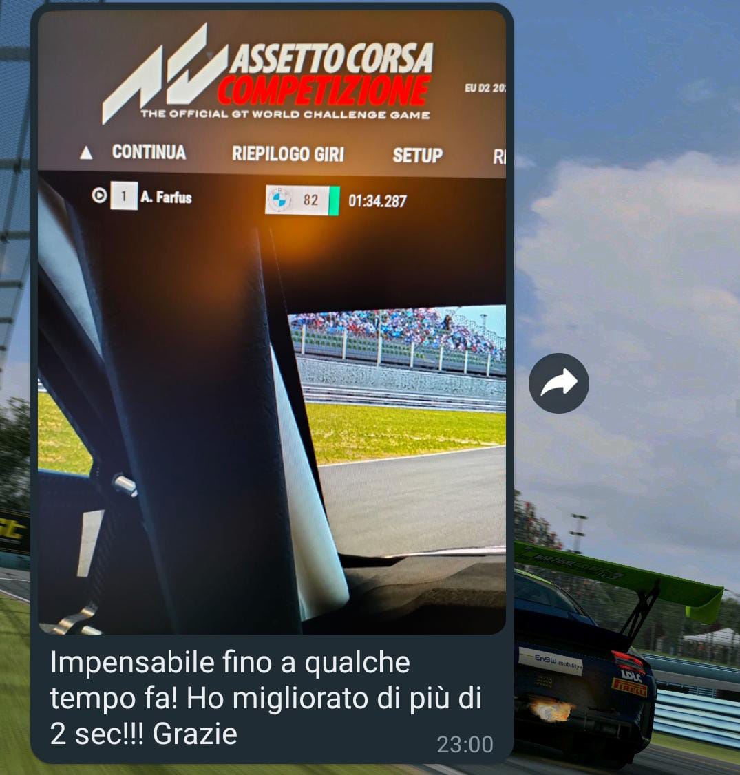 Free Ferrari 296 GT3 Zolder ACC Pack Setup - Università del Sim Racing