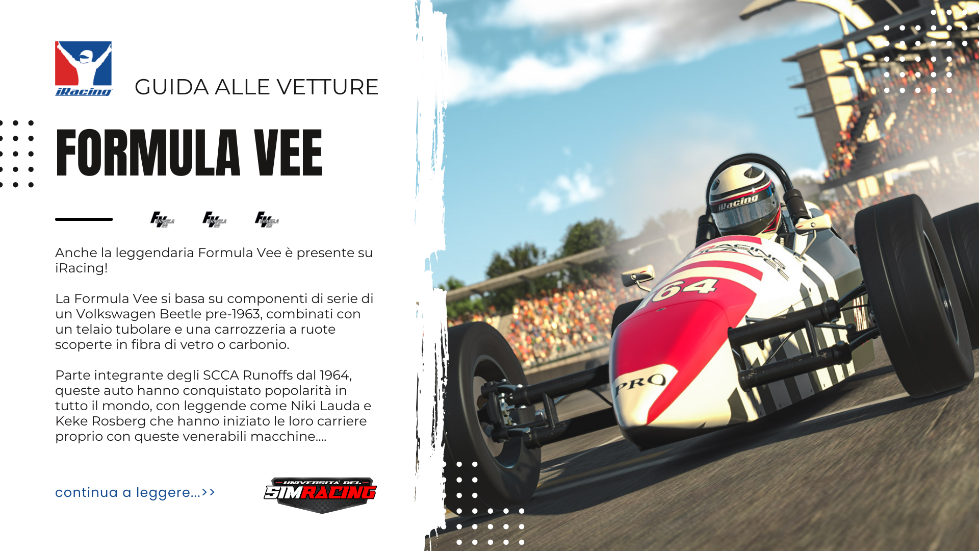 Formula Vee su iRacing: La Guida per Iniziare